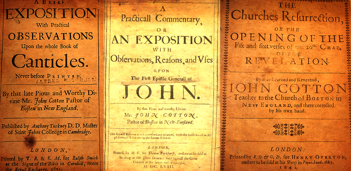 WORKS BY COTTON • BOSTON 400